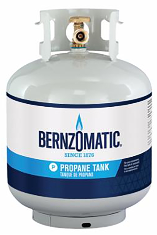 BernzOmatic 281247P 20 Pound Propane Tank with Overfill Protection ...