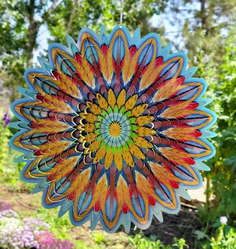 Spinfinity 172 12-Inch Floral Mandala Collection Spinner at Sutherlands