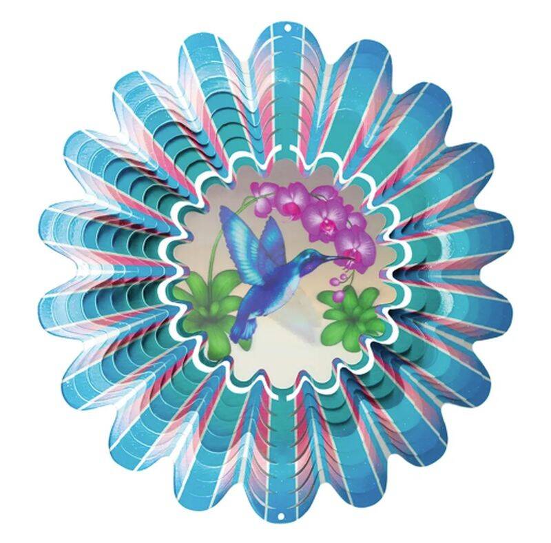 Spinfinity 342 Hummingbird Animated Collection Spinner — Multi, 12 in ...