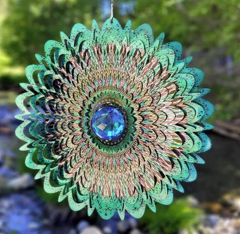 Spinfinity 457 12-Inch Cosmic Crystal Mandala Supreme Collection ...