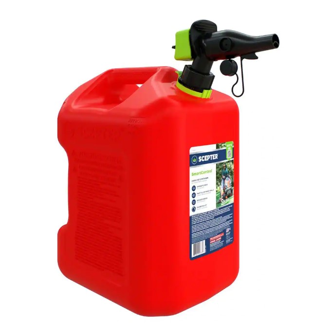 Scepter FSCG571 Smart Control Gas Can with Rear Handle, 5-Gallon at Sutherlands