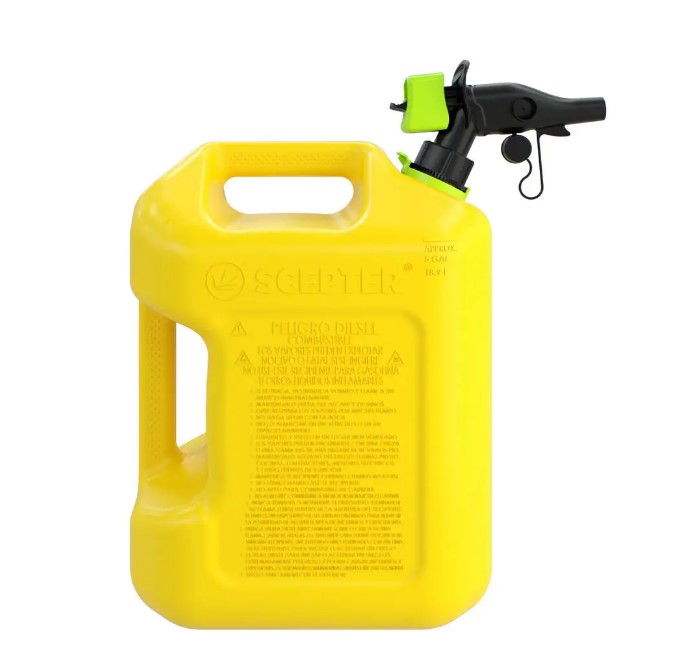 Scepter FSCD571 Smart Control Diesel Can with Rear Handle, 5-Gallon at Sutherlands