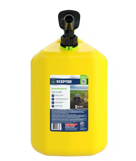 Scepter FSCD571 Smart Control Diesel Can with Rear Handle, 5-Gallon at Sutherlands