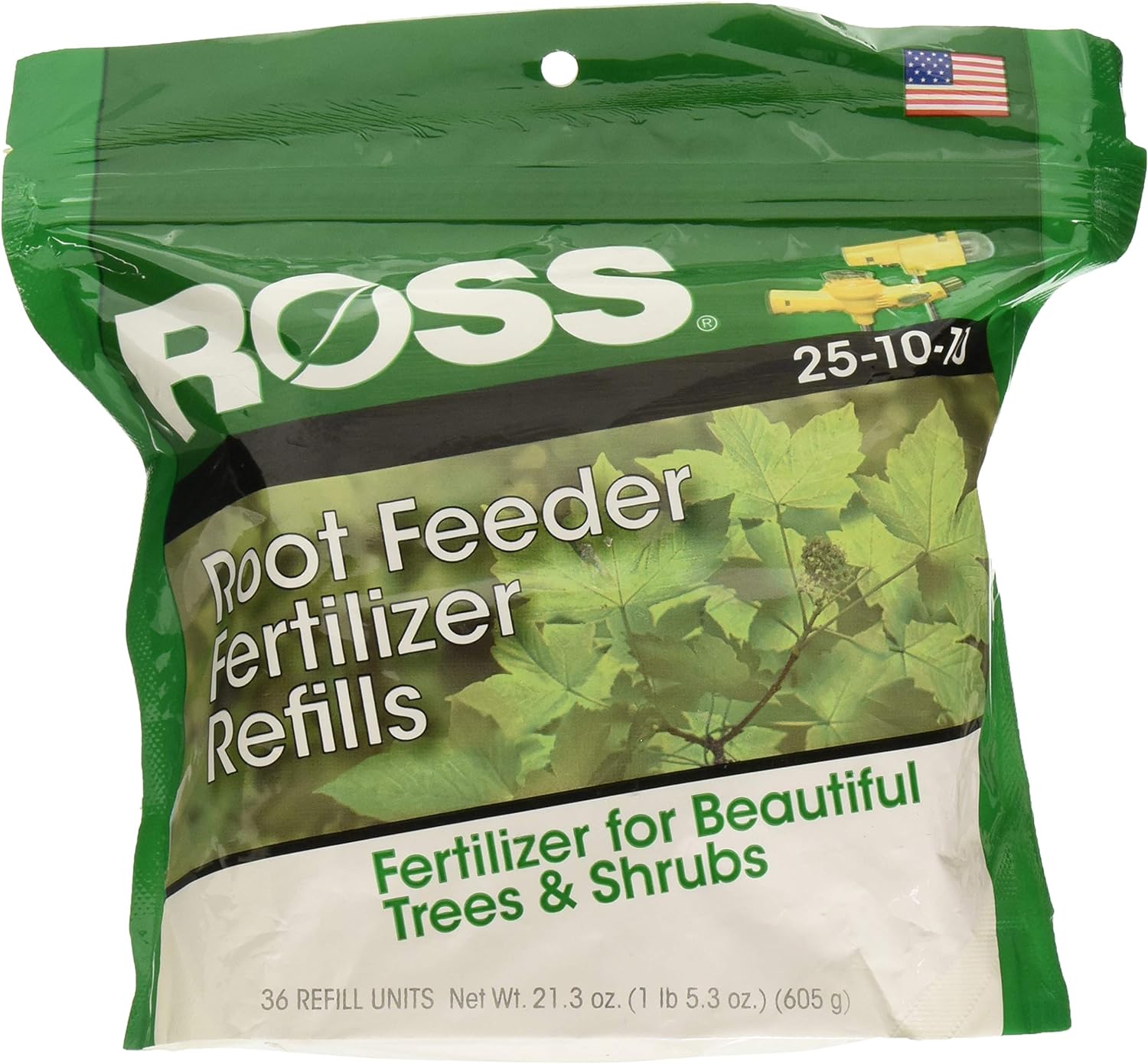 ROSS 14666 Root Feeder Fertilizer Refill Tablets For Trees & Shrubs, 36 ...