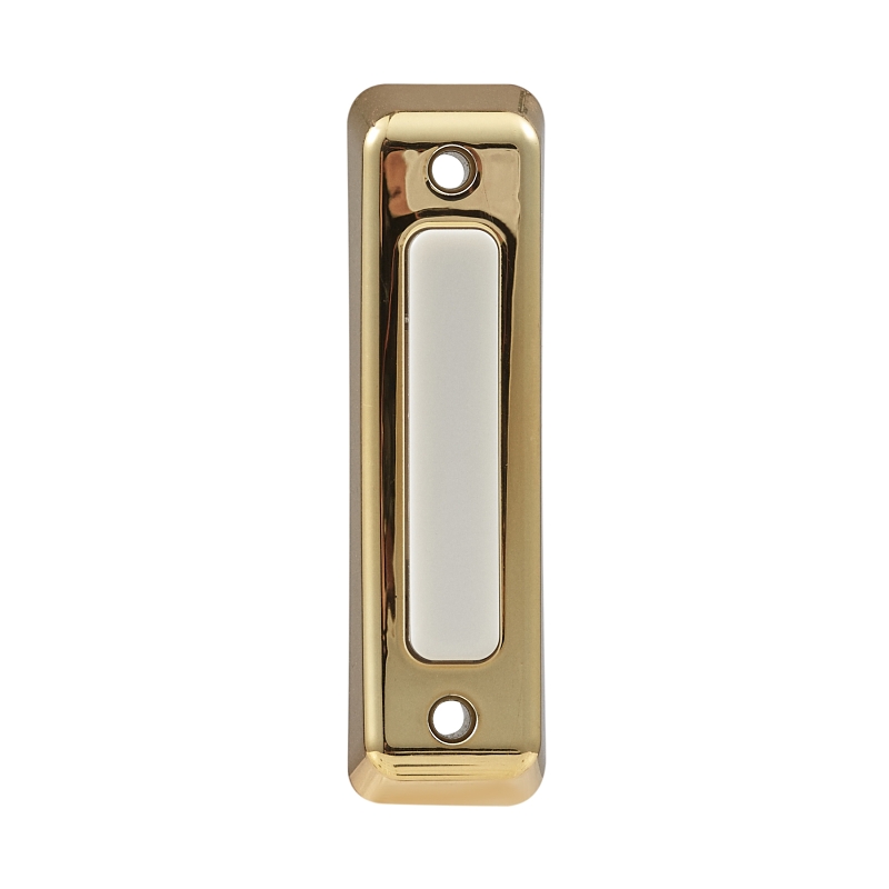 Heath Zenith® 18000112 Gold Wired Push Button Door Bell at Sutherlands