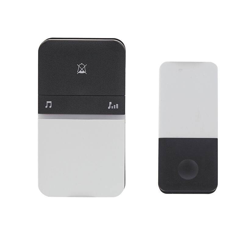 Heath Zenith® 18000154 Kinetic Black And White Plastic Door Chime at ...