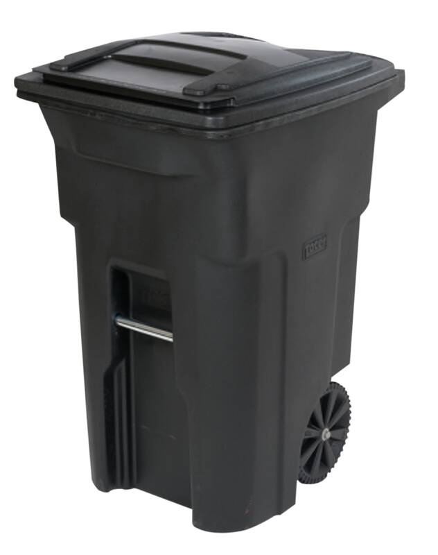 Toter® 79264-R2200 Two Wheel Black Trash Can 64-Gallons at Sutherlands