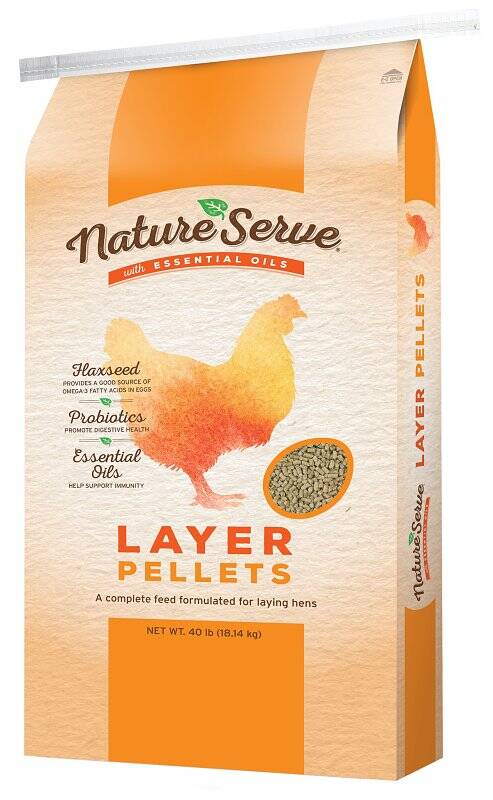 NatureServe 290006 40-Pound Layer Pellet Poultry Feed at Sutherlands