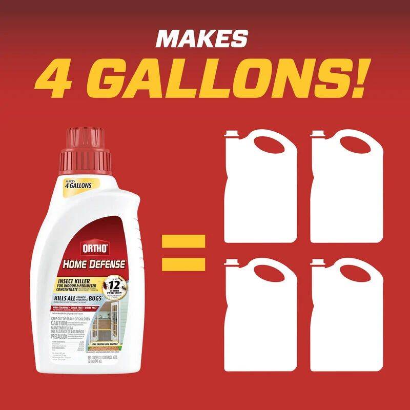 Ortho 0175110 32-Ounce Home Defense® Insect Killer for Indoor ...