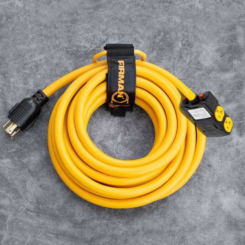 FIRMAN 1195 Firman Heavy Duty 30 Amp 10 Gauge 25 Foot Power Cord ...