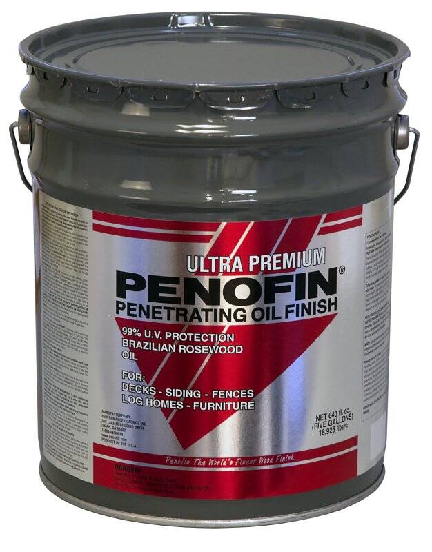 PENOFIN® F5MCL5G 5-Gallon Transparent Clear Ultra Premium Wood Stain at ...
