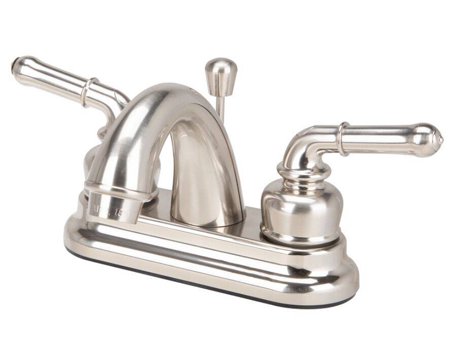 Boston Harbor® JY-4233BN Nickel 2-Handle Bathroom Sink Faucet With ...