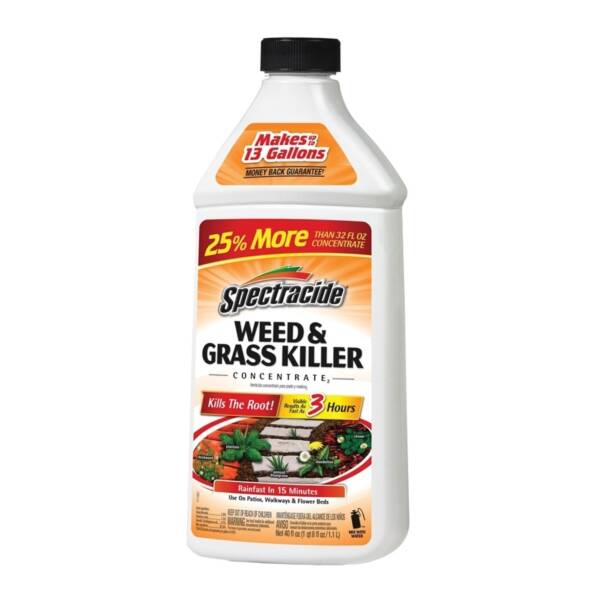 Spectracide HG-56009 40-Oz Amber Liquid Weed And Grass Killer at ...