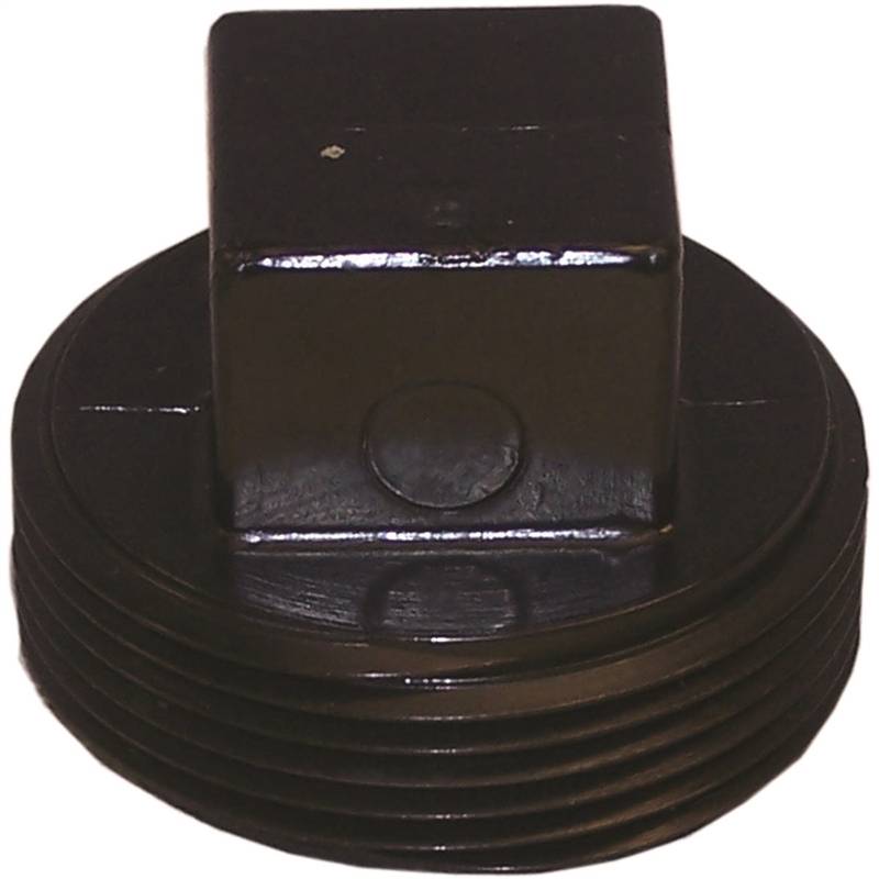 IPEX 81830 3-Inch Black ABS Threaded Cleanout Plug at Sutherlands