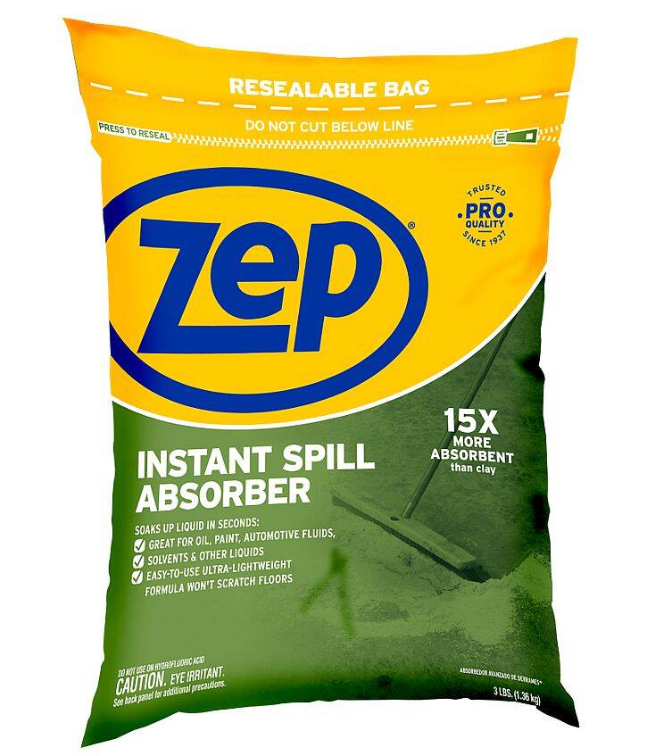 Zep ZUABS3 3-Pound Instant Spill Absorber at Sutherlands