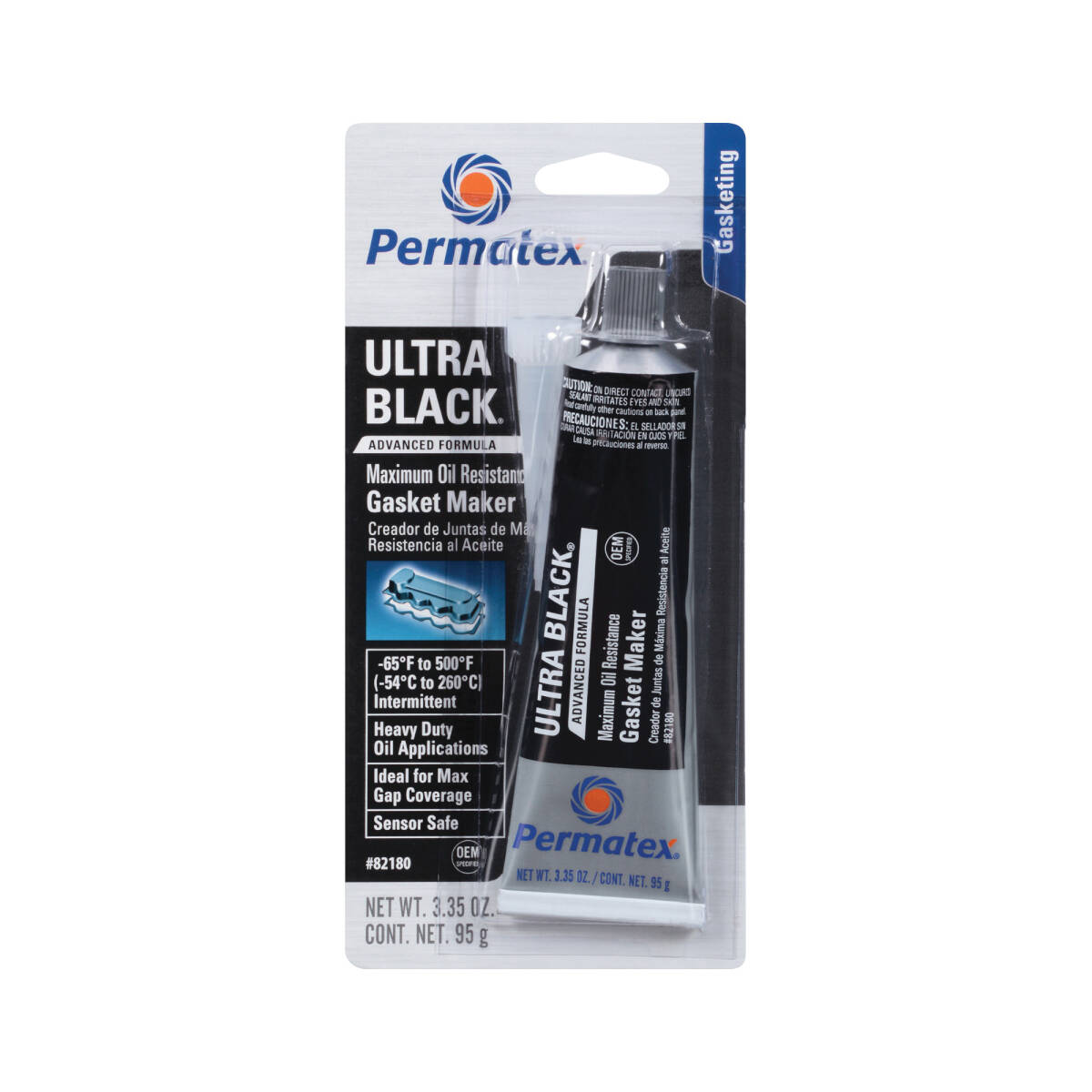 Permatex 6124507 3-Ounce Black Gasket Maker at Sutherlands