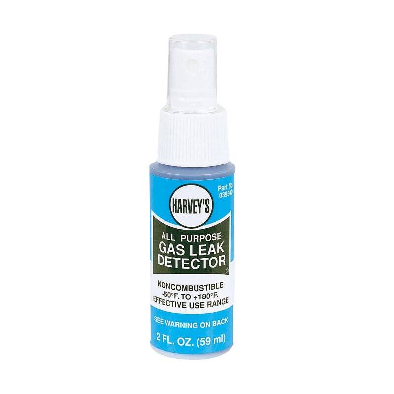 Oatey® 39300 Harvey™ Gas Leak Detector - Liquid, Blue, 2 fl. oz., 1 ...