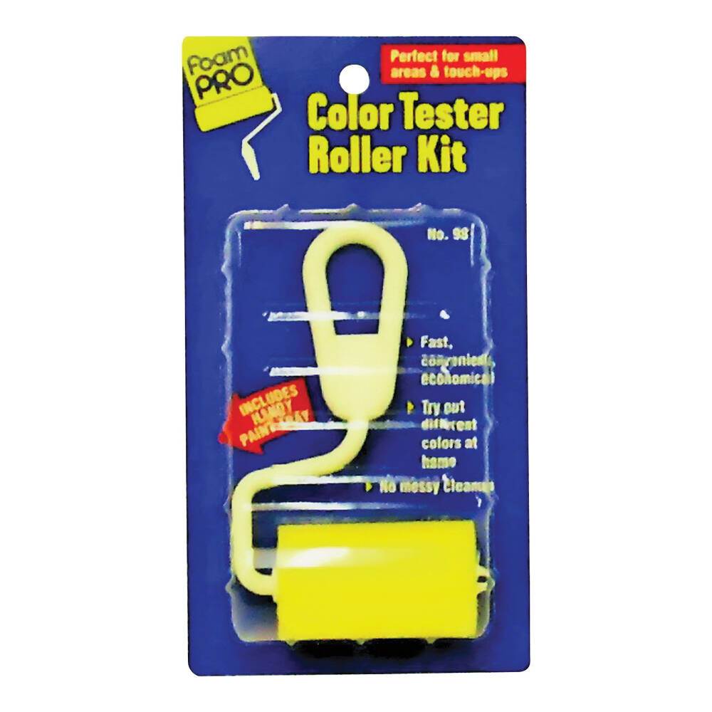 FoamPRO® 98 Color Tester Roller Kit — Plastic at Sutherlands