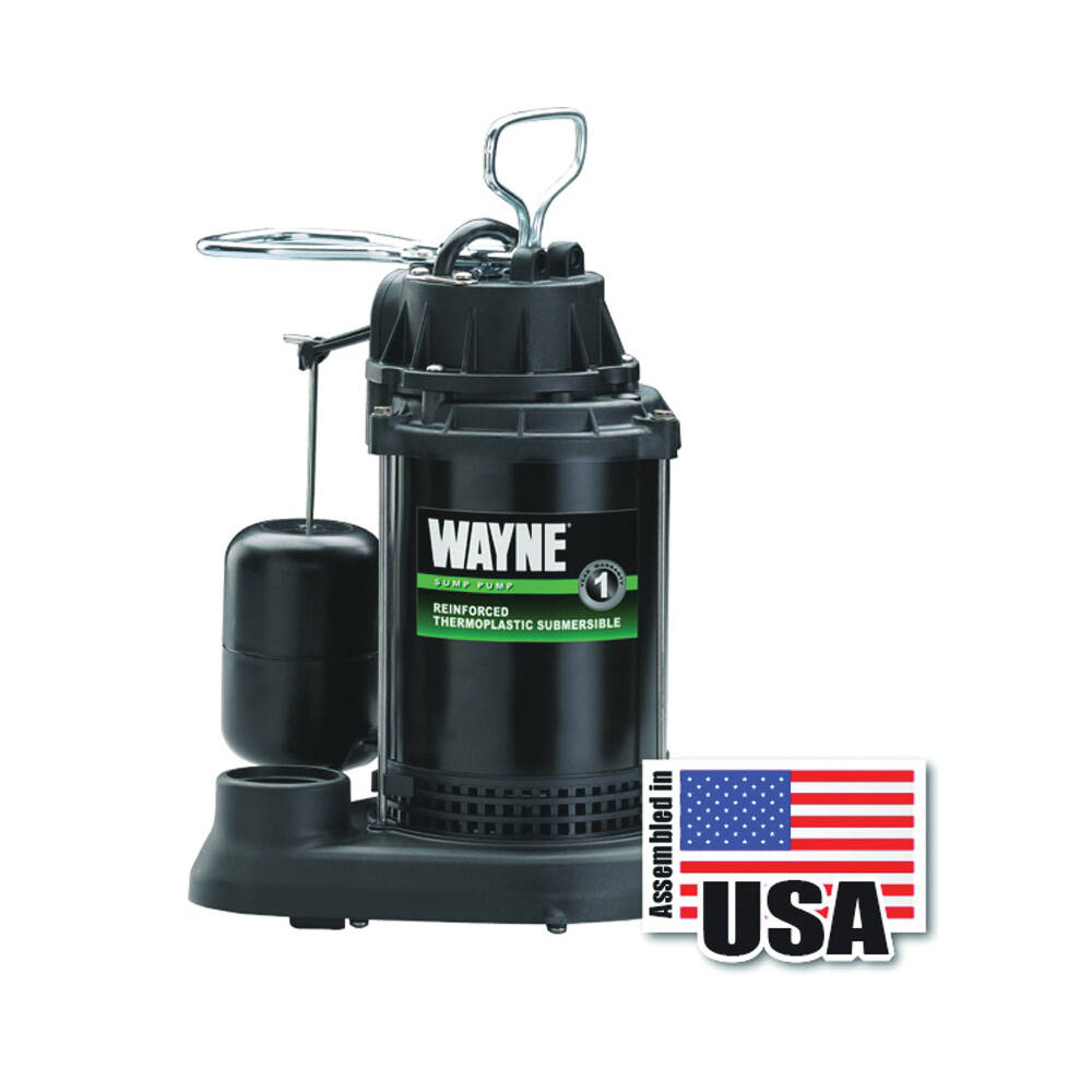 WAYNE SPF33 1-1/2-Inch Outlet 120-Volt 9.5-Amp 3750-Gph Sump Pump at ...
