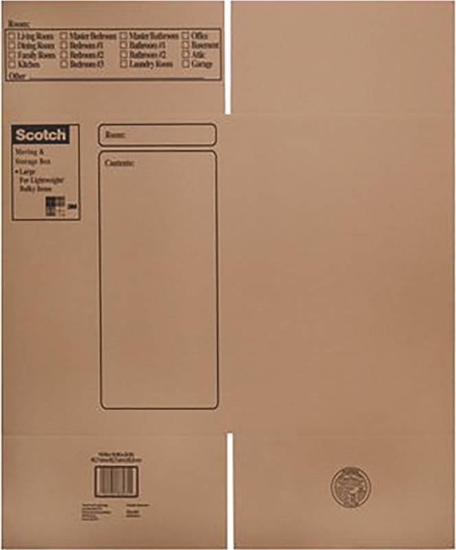 Scotch® 8028 18 x 18 x 24-Inch, Brown, Scotch Moving And Storage Box at ...