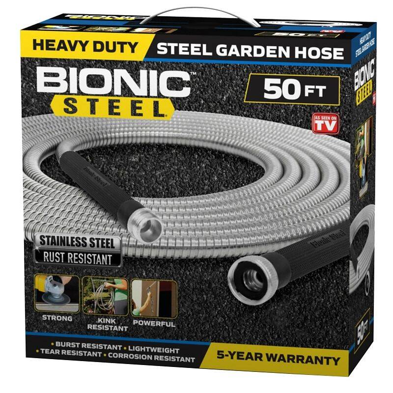 Bionic Steel 1582 50-Foot Heavy Duty Garden Hose #7549322 at Sutherlands