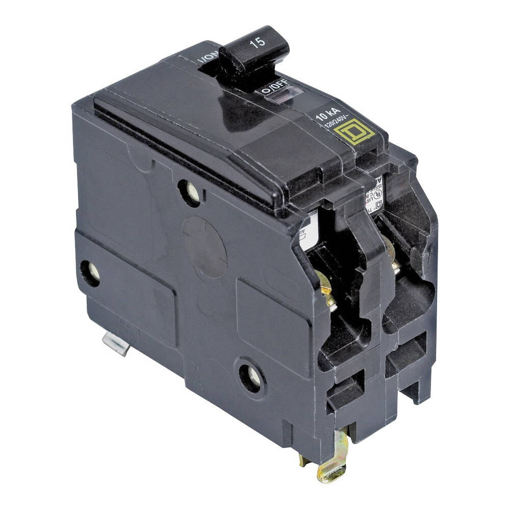 Square D™ QO215CP 15-Amp 2-Pole QO™ Miniature Circuit Breaker at ...