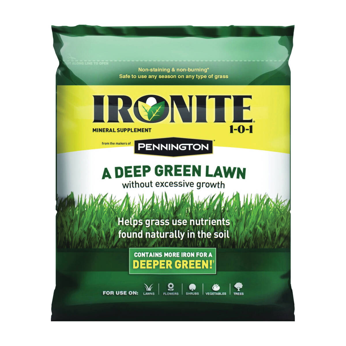 Ironite 100524194 15-Pound Ironite 1-0-1 Mineral Supplement Lawn ...