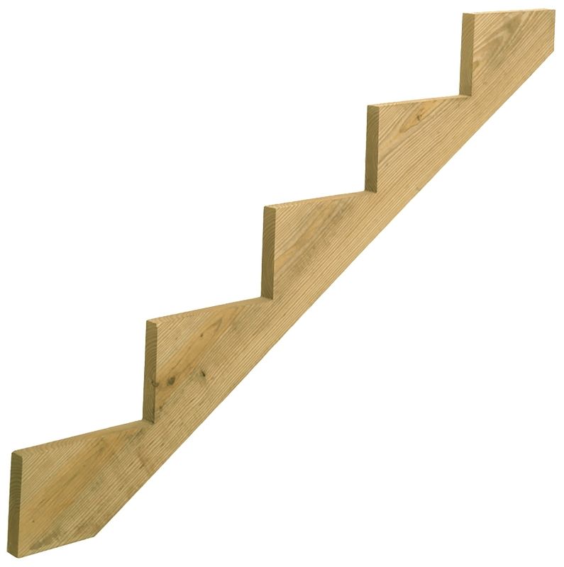 Universal Forest Products 279714 STAIR STRINGER 5-STEP 59.5IN at ...