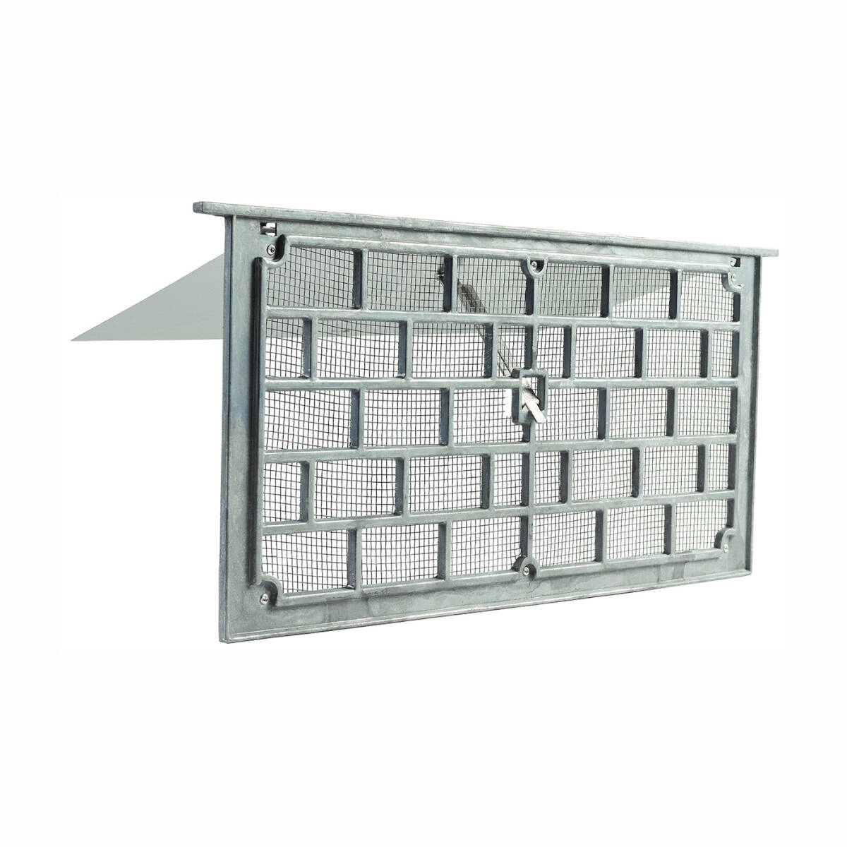 Master Flow LW1 16-Inch x 8-Inch Mill Aluminum Grill Style Foundation ...