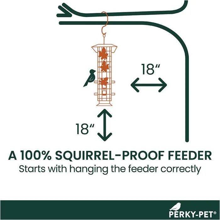 Perky-Pet® 336 Squirrel-Be-Gone® Wild Bird Feeder at Sutherlands