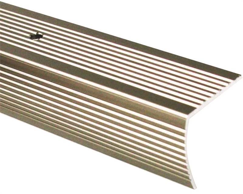 M-D 43880 72-Inch Pewter Fluted Stair Edging at Sutherlands