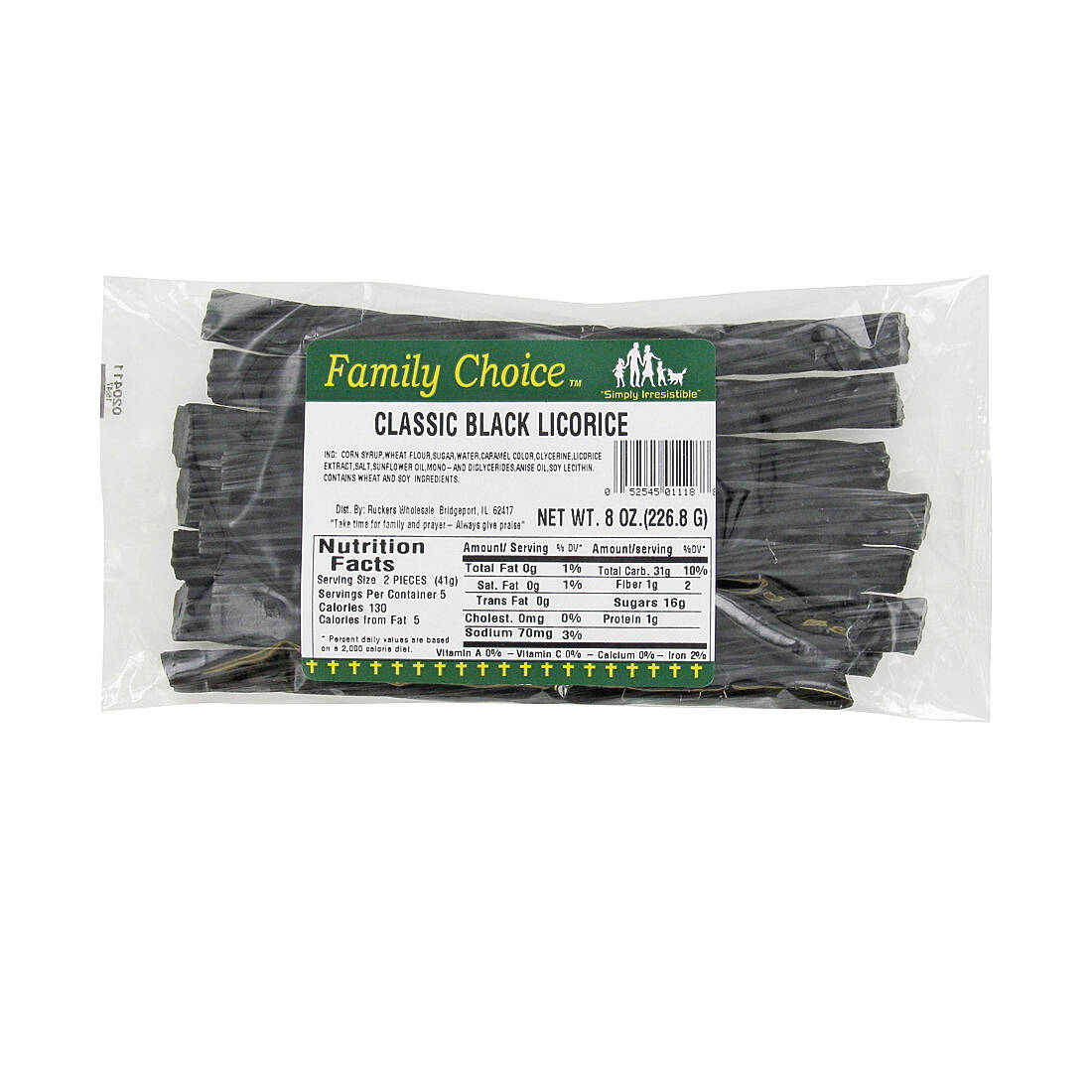 GENERIC CANDY/SNACK/BEVG 1118 7-Oz Black Licorice at Sutherlands