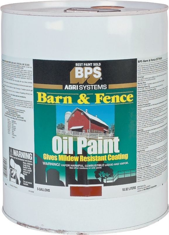 Valspar® 2125-11 5-Gallon Red Bps Agri Systems Barn And Fence Oil Paint ...