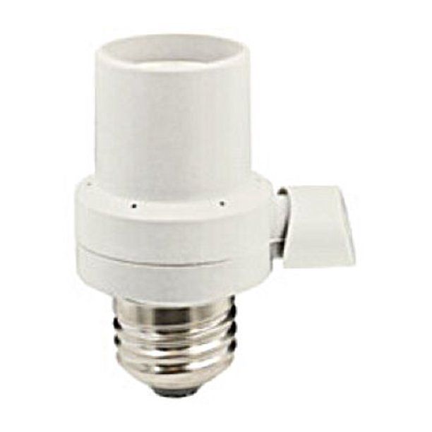 PowerZone™ ORPCAE303 White photocell adapter twists in to socket and ...