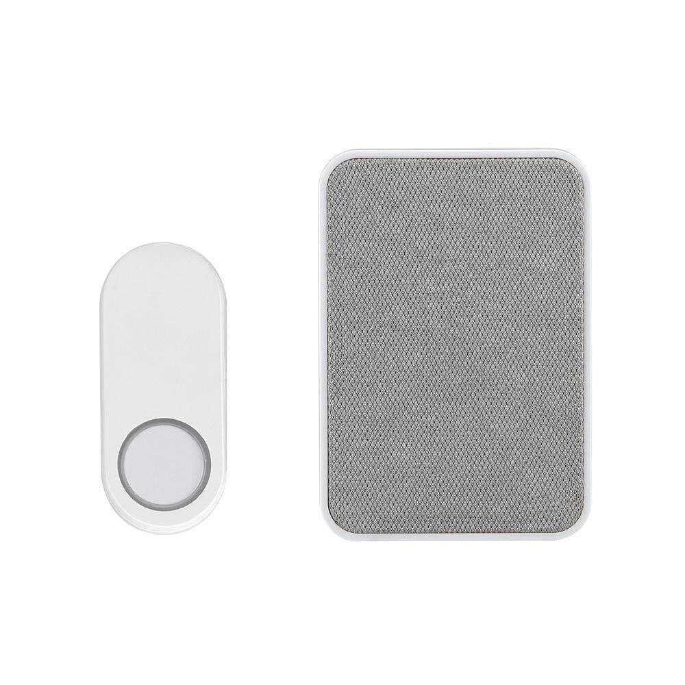 Heath Zenith® 18000152 Wireless Doorbell Kit White and Grey at Sutherlands