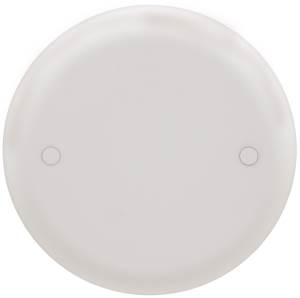 Carlon CPC4WH 4-inch Round White Blank Ceiling Cover at Sutherlands