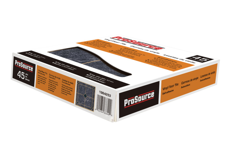 ProSource CL2002 12 x 12-Inch Blue/Gold ProSource Vinyl Floor Tile at ...