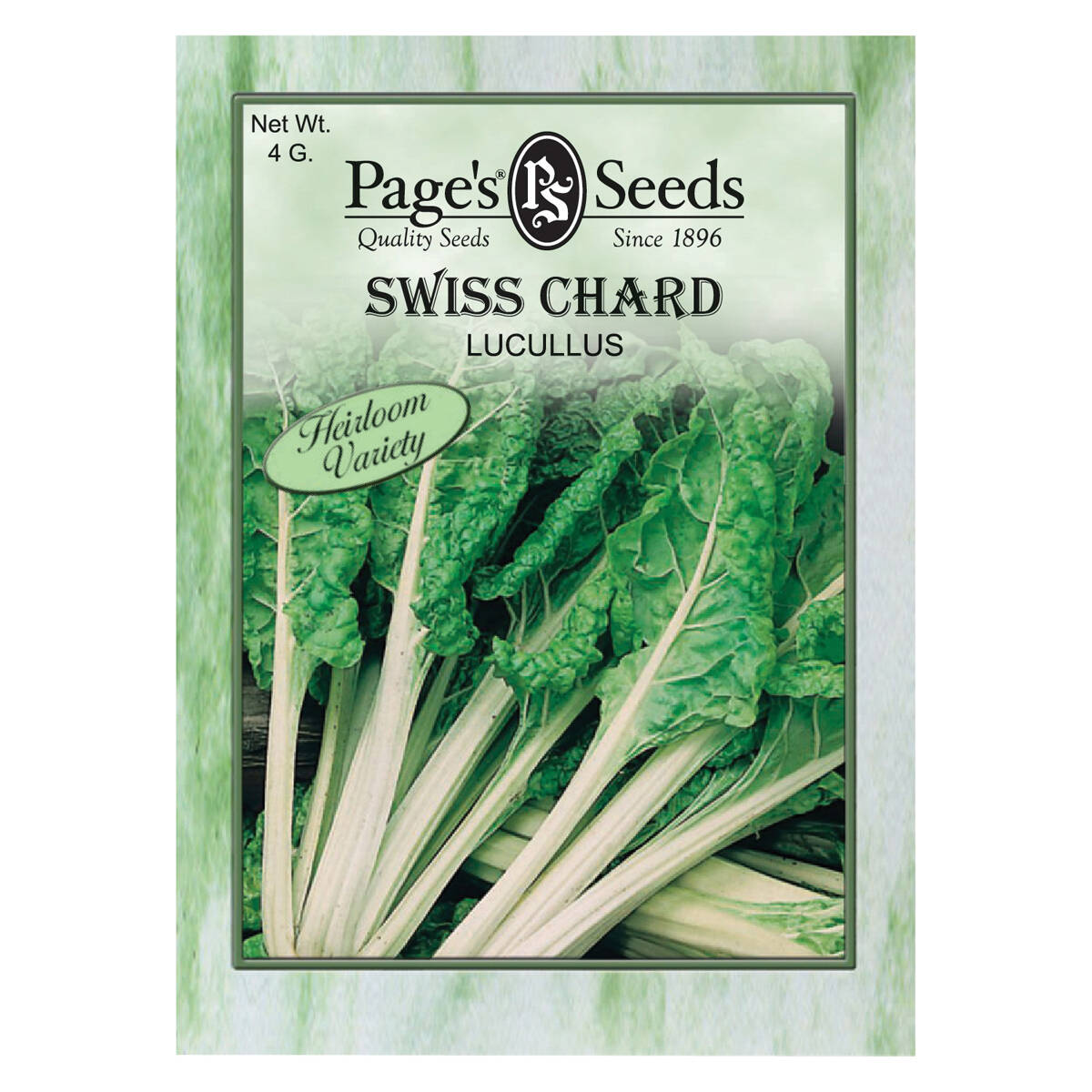 Page's Seeds P581 Lucullus Swiss Chard Vegetable Seed at Sutherlands