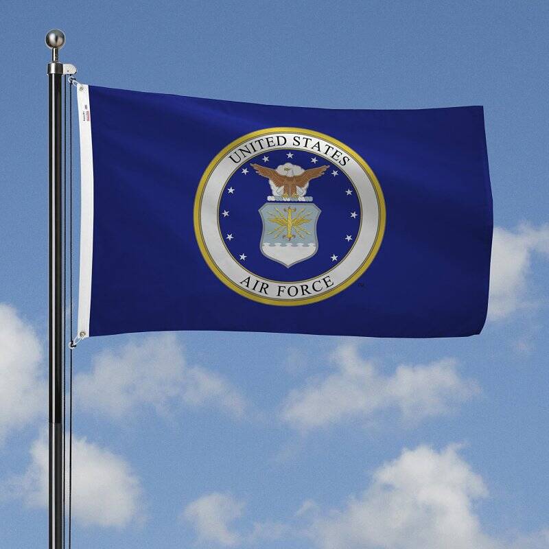 Valley Forge BTUSAF3 3-Foot X 5-Foot Air Force Military Flag at Sutherlands