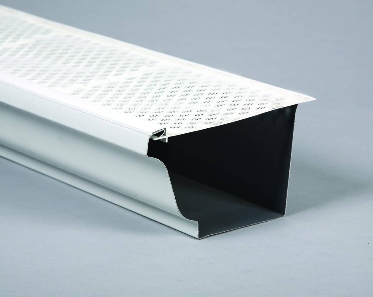 Amerimax 86370 3-Foot, White, Plastic, Snap-In Gutter Filter at Sutherlands