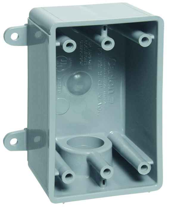 Carlon E980DFN-CTN SWITCHBOX PVC 1G FS EXPD 1/2IN at Sutherlands