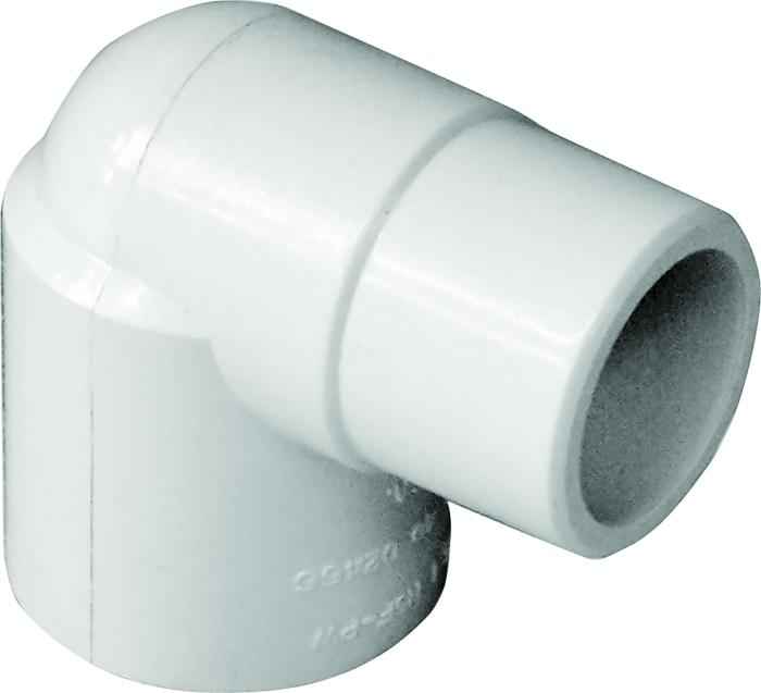 IPEX 435545 3/4 in. Spigot x 3/4 in. Socket PVC Pressure Street Elbow ...
