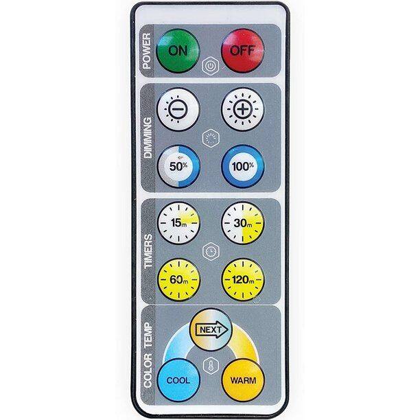 Westek USLM-PIP-RF 300-Lumen LED Puck Light, With Rf Remote, 3-Pack at ...