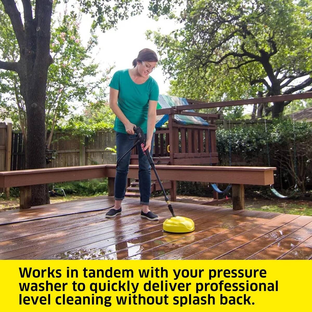 Karcher 82425 11-Inch Pressure Washer Surface Cleaner at Sutherlands