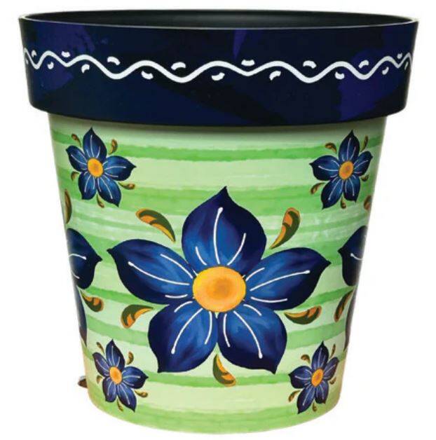 Exhart 79352 Zest Verde 8.5-Inch Planter at Sutherlands