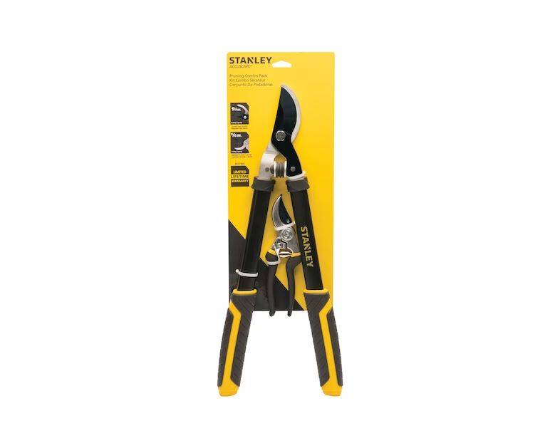 STANLEY® BDS7800 Pruning Combo Pack, 11-Inch Bypass Lopper & 8-Inch ...