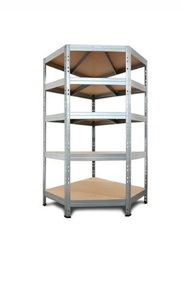 AR Shelving GARAGE CORNER Garage Series Matte Grey Freestanding Corner ...