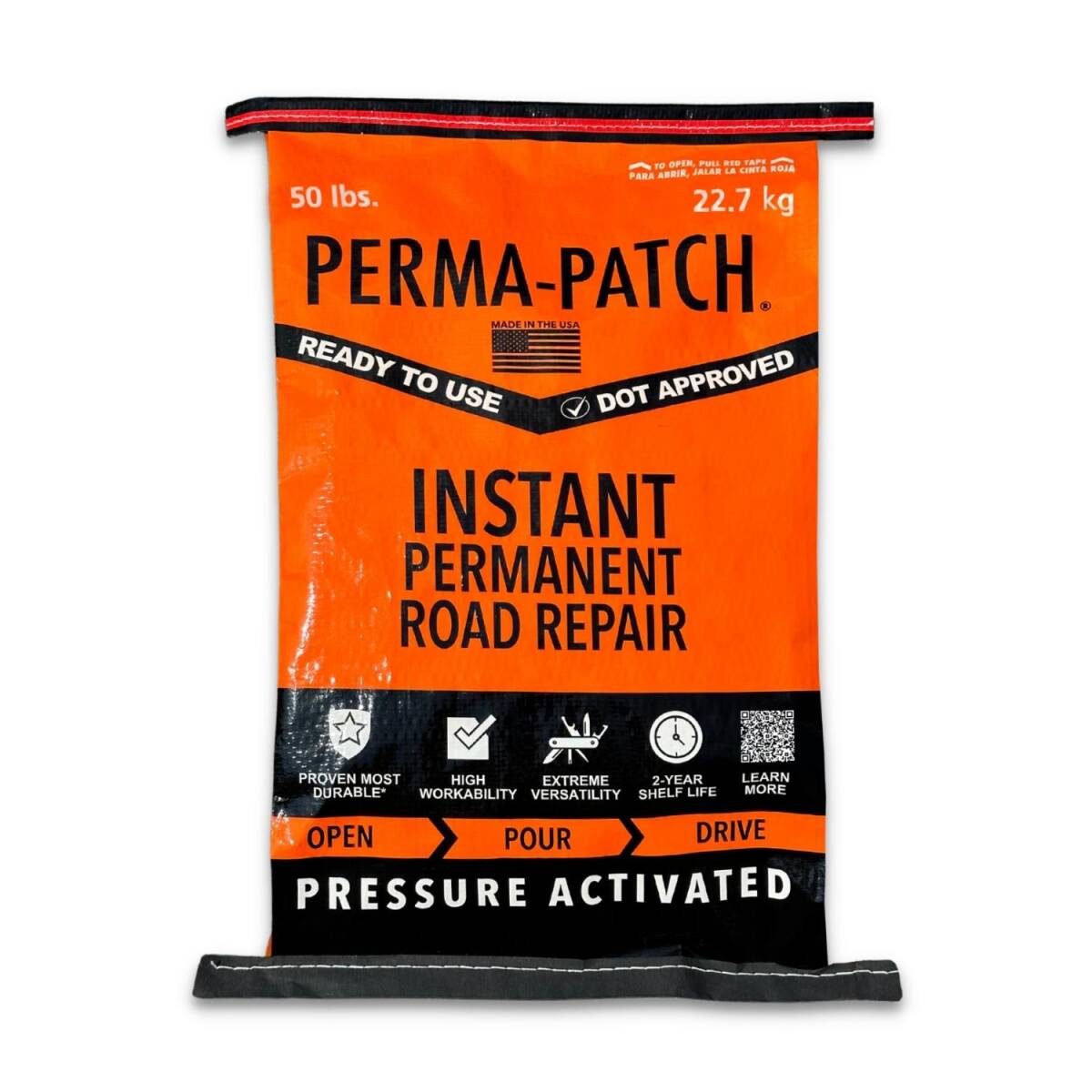 PERMA-PATCH PP-50-PLC 50-Pound Perma-Patch Instant Permanent Road ...