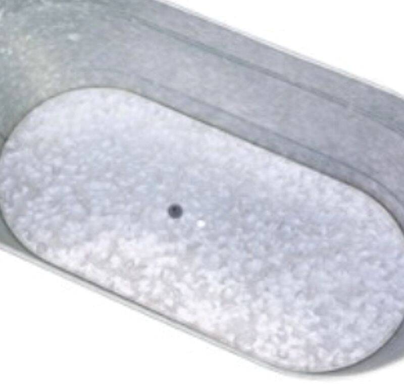 Modern Farmhouse Gardener 82204 Modern Farmhouse 3-Tier Oval Galvanized ...