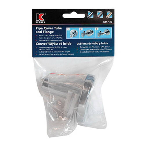 Keeney K857-30 Keeney K857-30 Pipe Cover Tube and Flange, 5/8 in ID ...